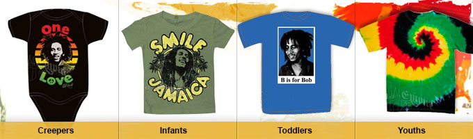 Bob Marley Rasta Infant & Children’s Clothing | RastaEmpire.com