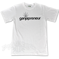 Ganjapreneur White T-Shirt – Men’s