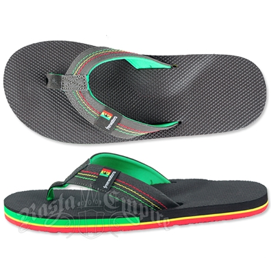 Rasta, Reggae & Bob Marley Sandals & Flip Flops at RastaEmpire.com