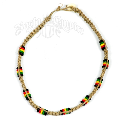 Rasta and Reggae necklaces and chokers @ RastaEmpire.com