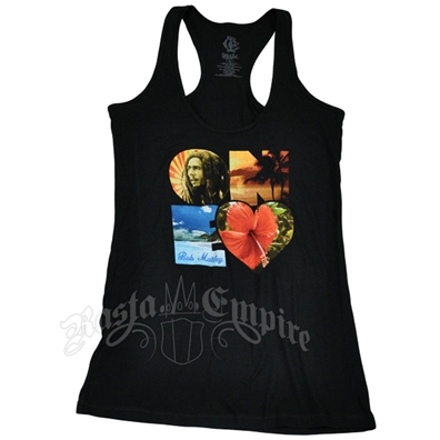 Women’s Bob Marley & Rasta Tank Tops & Blouses | RastaEmpire.com