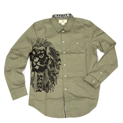 Men's Bob Marley, Reggae, Rasta Long Sleeve Shirts | RastaEmpire.com