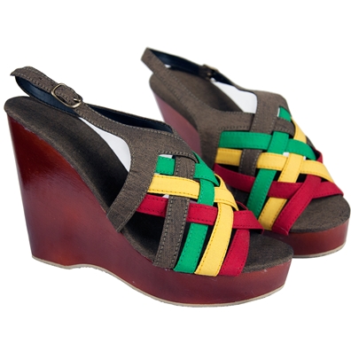 Rasta & Bob Marley Footwear: Shoes, Sandals, Flip Flops, Wedges