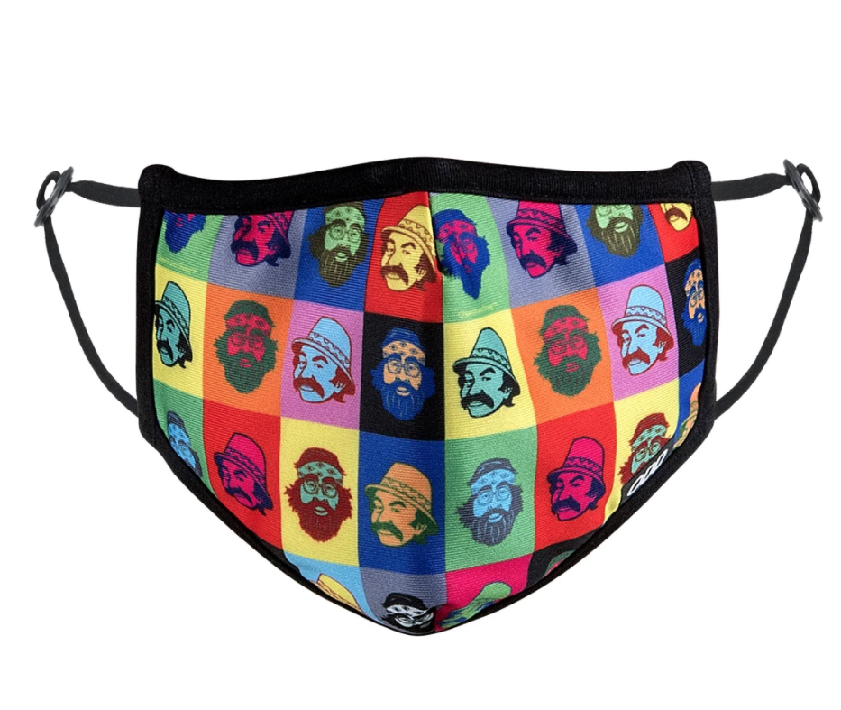 Cheech & Chong Pop Face Mask | Washable & Reusable Face Masks